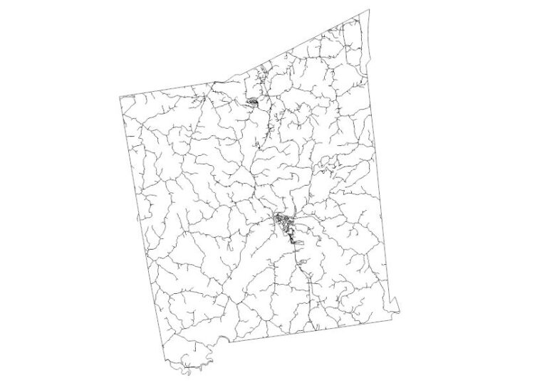 Centerlines Pendleton County - LINK-GIS